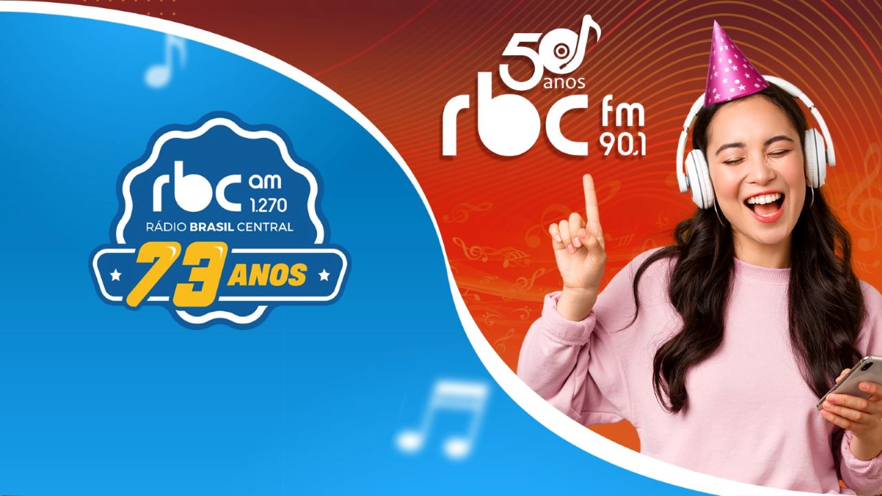 Comemoração dupla: RBC FM completa 50 anos e Rádio Brasil Central AM ...