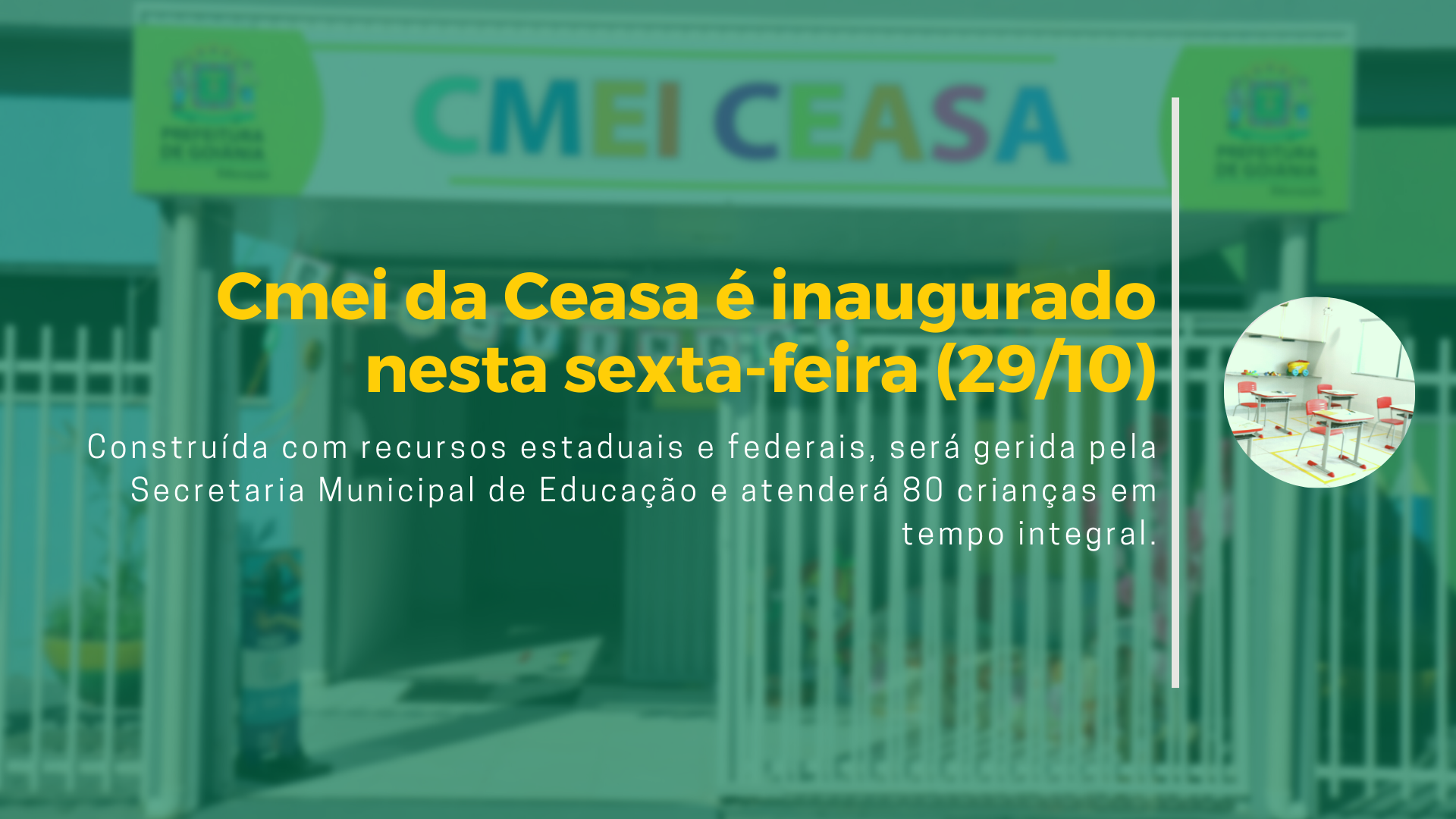 Cmei da Ceasa será inaugurado nesta sexta-feira (29/10) - Ceasa-GO