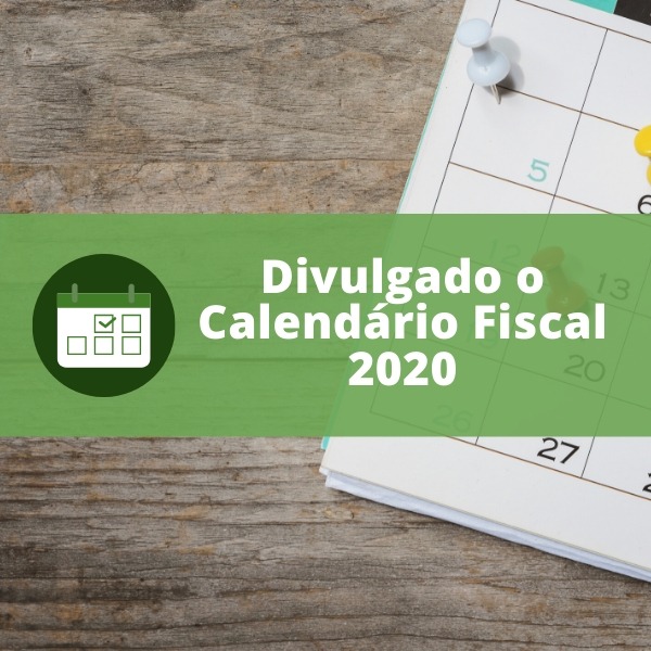 Economia divulga calendário fiscal de 2020 – Secretaria da Economia