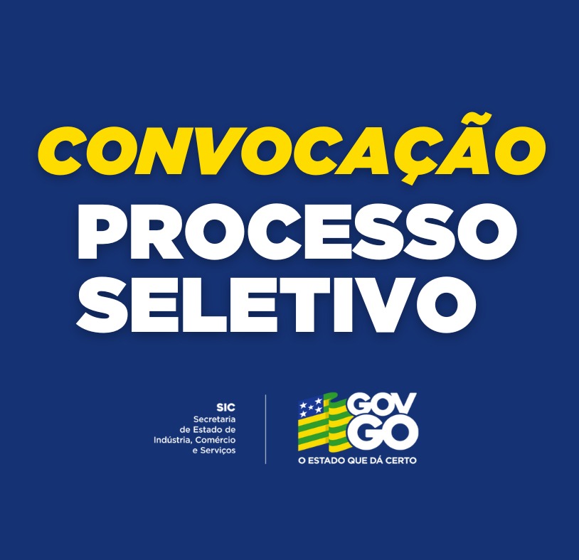 CONVOCAÇÃO: Processo Seletivo Simplificado da SIC - SIC