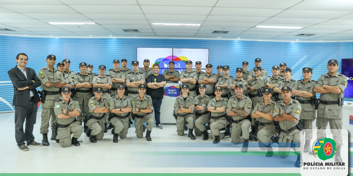 Alunos do 1º Curso de Comunicação Social da PMGO visitam a Brasil ...