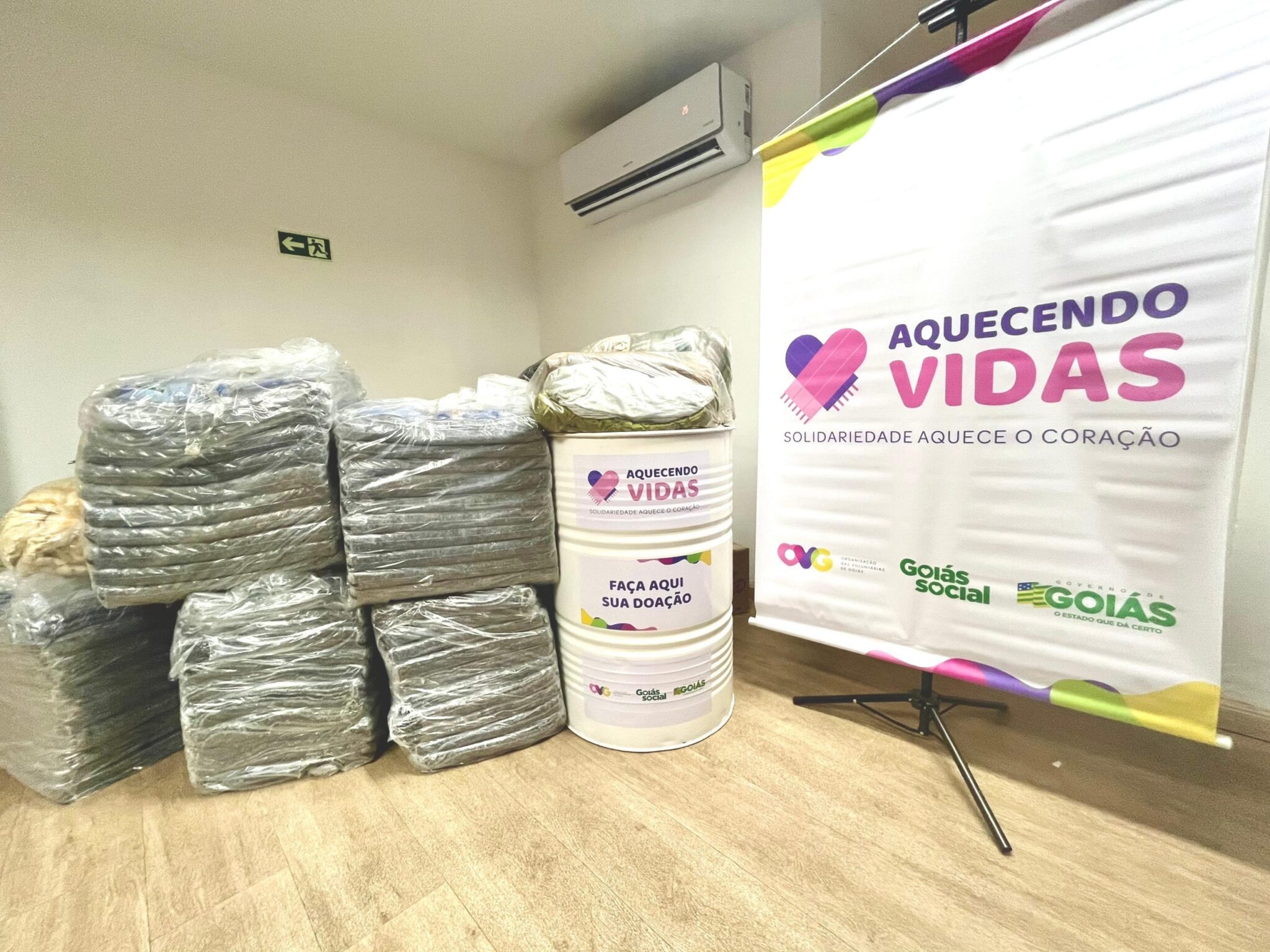 Campanha Aquecendo Vidas: PGE-GO é apoiadora da iniciativa e um dos pontos de coleta – PGE