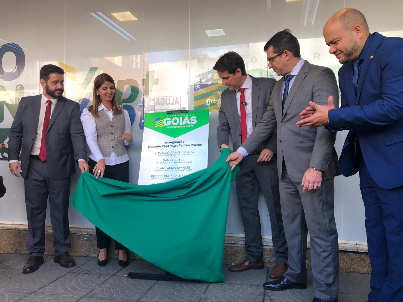 Governo de Goiás inaugura unidade Vapt Vupt Padrão Procon – Secretaria ...