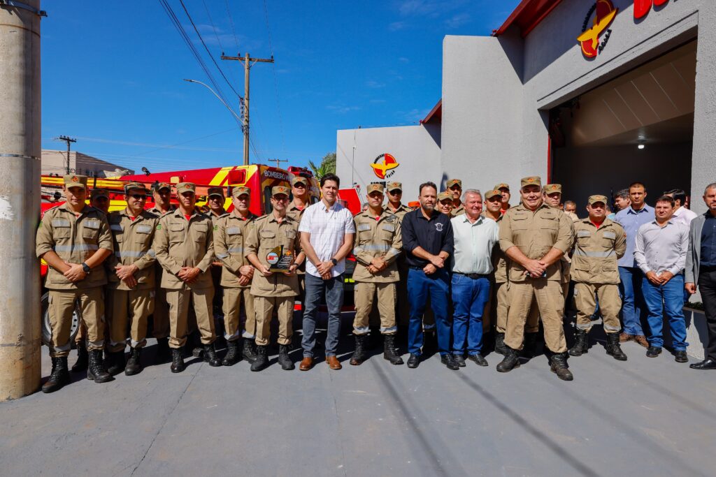 Daniel Vilela inaugura destacamento do Corpo de Bombeiros em Pontalina ...