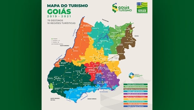 Oito novos municípios integram o Mapa do Turismo de Goiás - Goiás Turismo