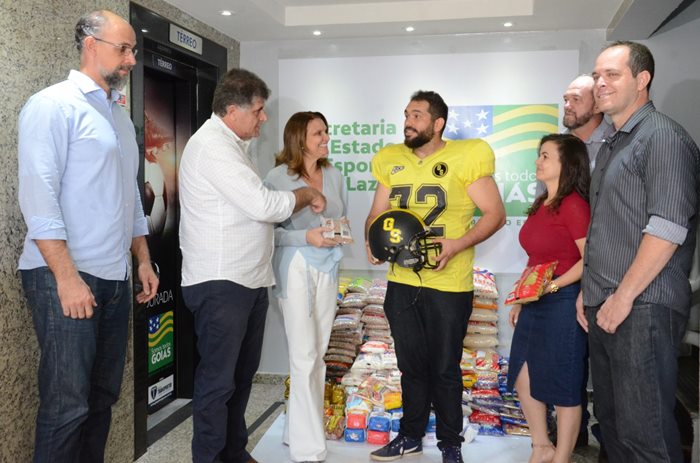 Seel doa 700 quilos de alimentos para a OVG - Portal Goiás
